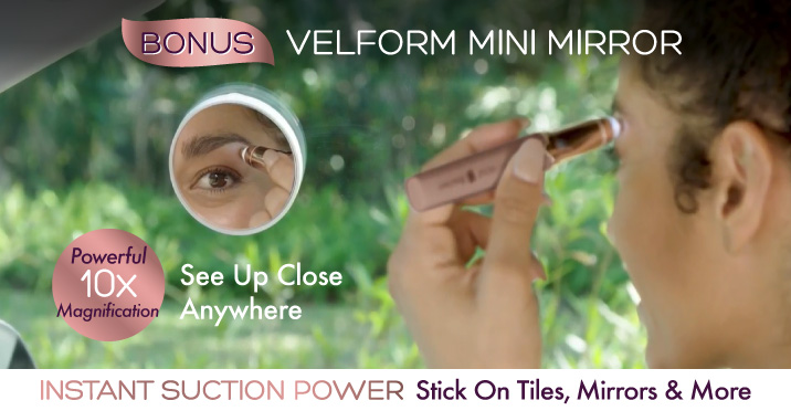 Velform Brows | The Quick & Easy, Painless, Hair Removal Solution